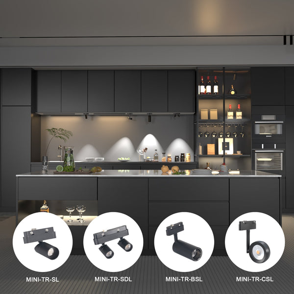 New Arrival! 10mm 24V low voltage Mini Track system Magnetic Spotlight ...