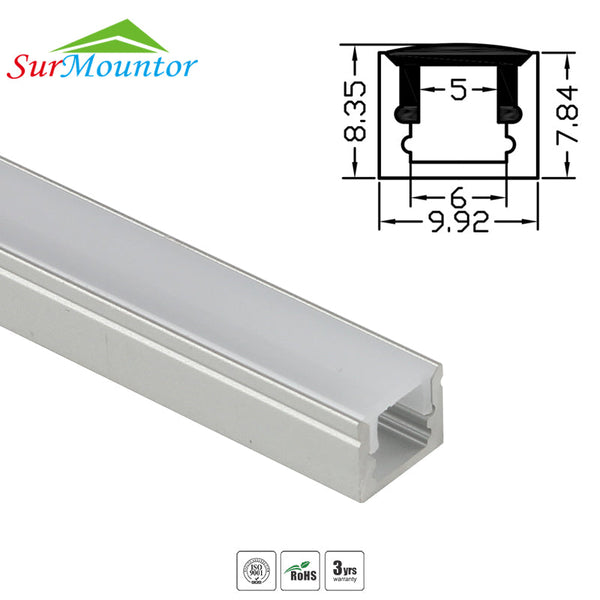 For 5mm led strip! Modern Linear Light Surface Mounting Aluminium Led ...