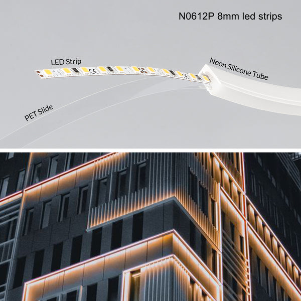 PET Series Side Luminous LED Neon Silicone Tube- N0612P!! – Surmountor ...