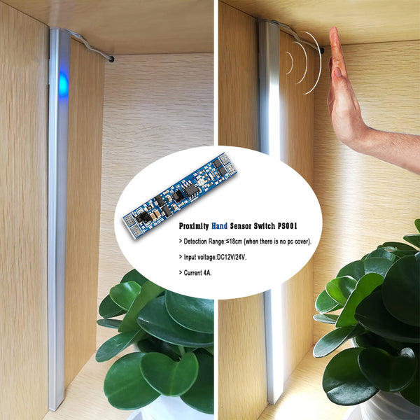 Take A Look for LED Proximity Sensor Switch with Turn ON/OFF function ...