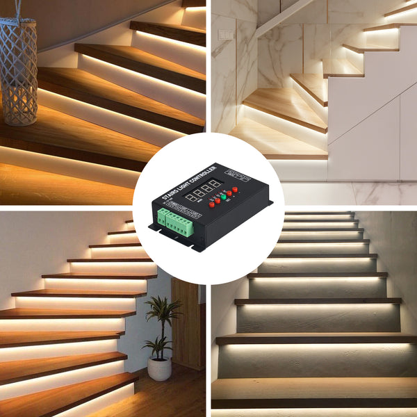 Hot sales LED Stair Light Controller -SL001! Smart LED Running Water S ...