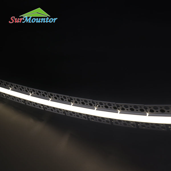 Bendable Gypsum Plaster LED Profile! Perfect for Recessed Mounting LED ...