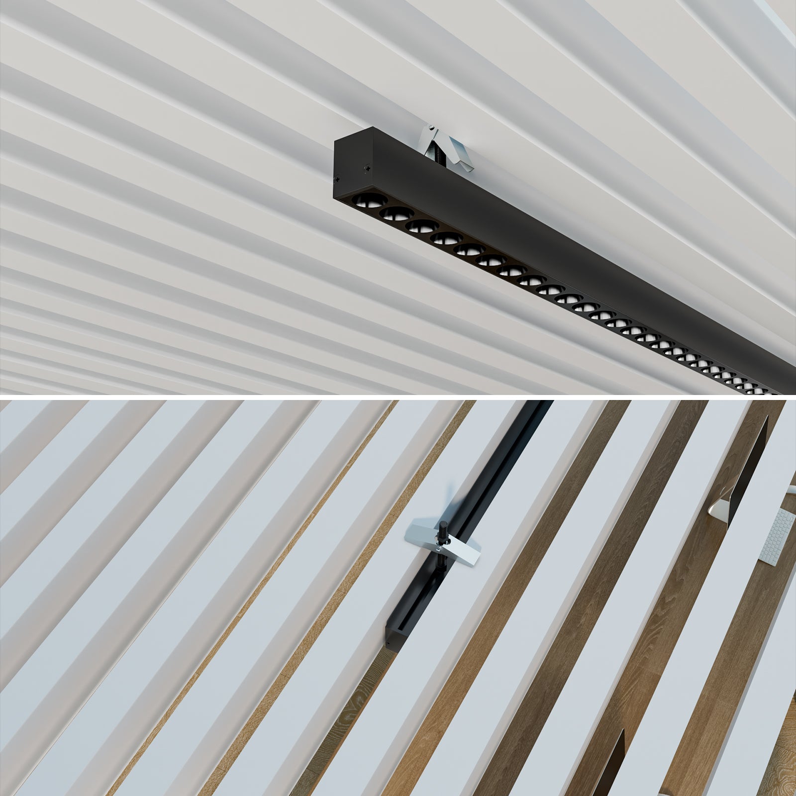 CLINE-2218 Recessed Mounting 24V LED Linear SAPP Ceiling Light ...