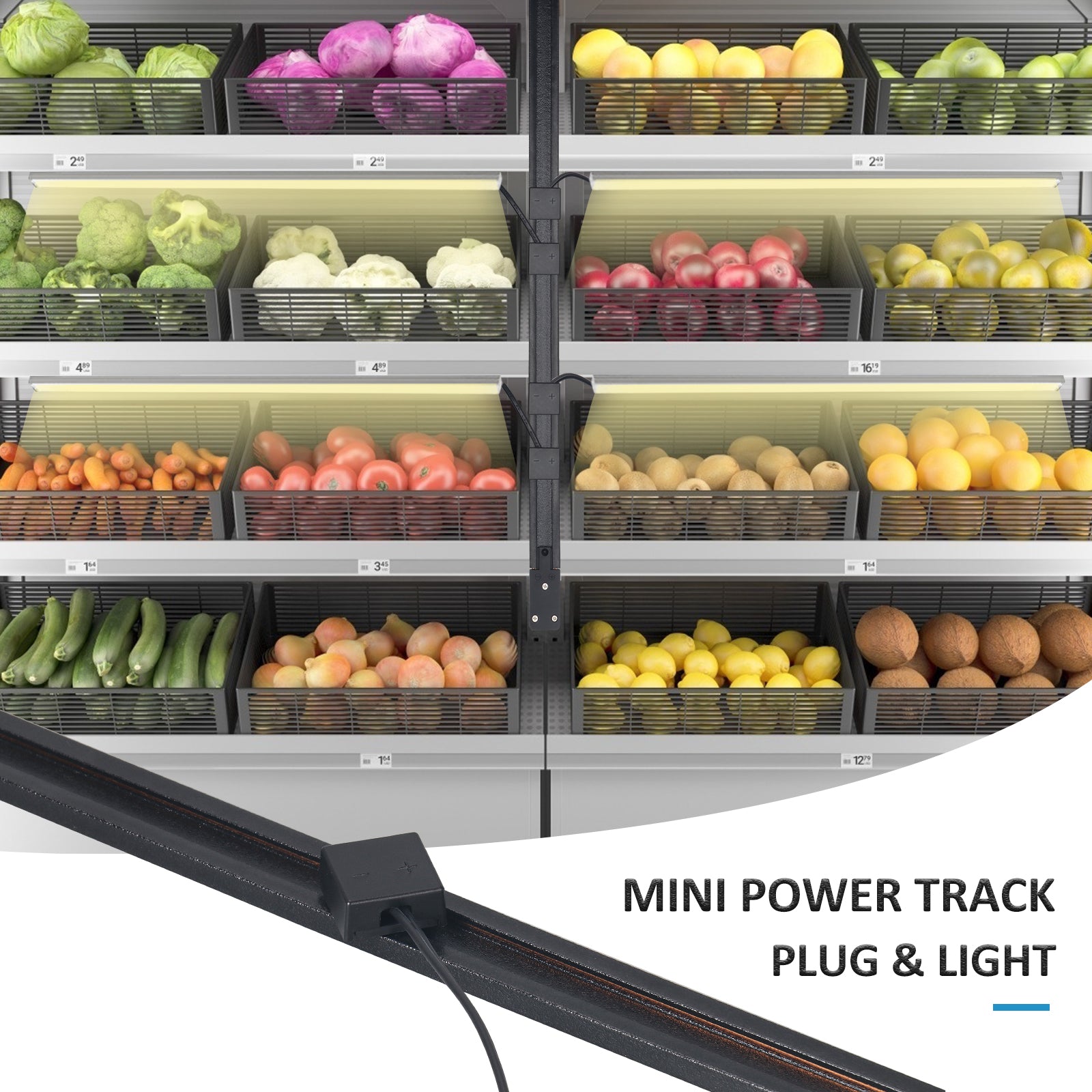 TRACK01/02/03/04/05 LED DC POWER TRACK – Surmountor Lighting CO., Limited
