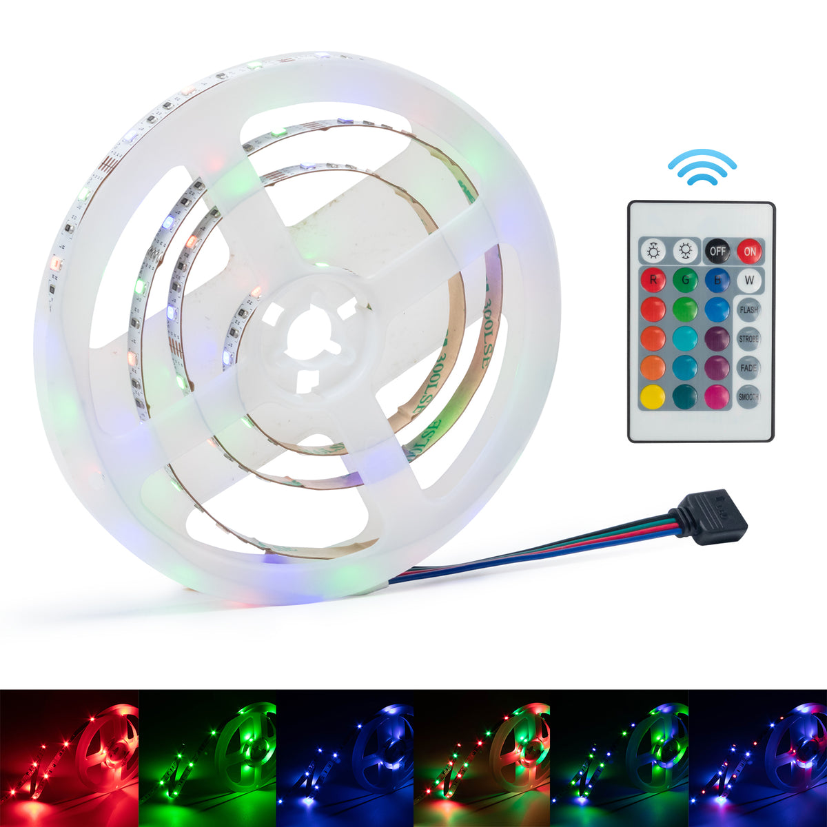 SUR-2835FRGB60-5V Flexible LED GRB Strip Kits – Surmountor Lighting CO ...