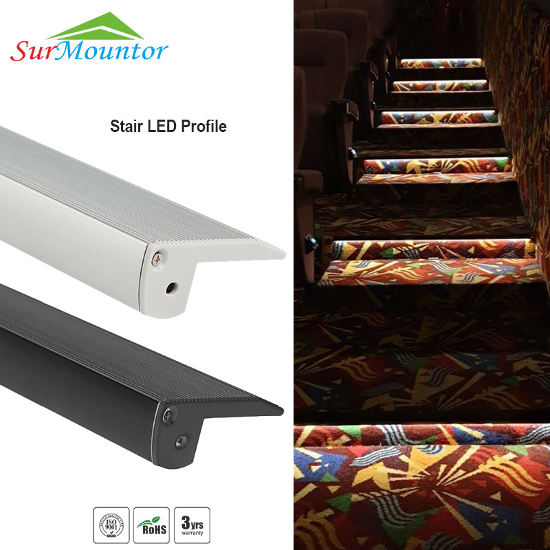 S001 LED Aluminum Profile Stair Series Down Lighting – Surmountor ...
